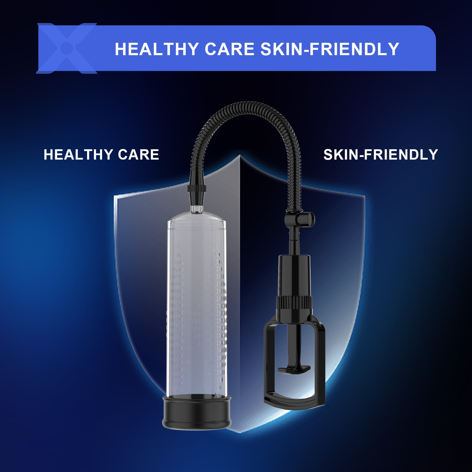 Manual Pennis Pump with Adjustable Air Release Valve FB - Walmart.com