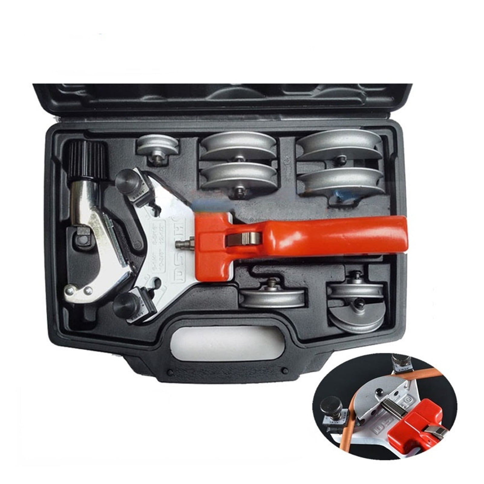 Manual Pipe Bender Copper Tube Expander Tube Expanding Tool Kit 1/4 ...