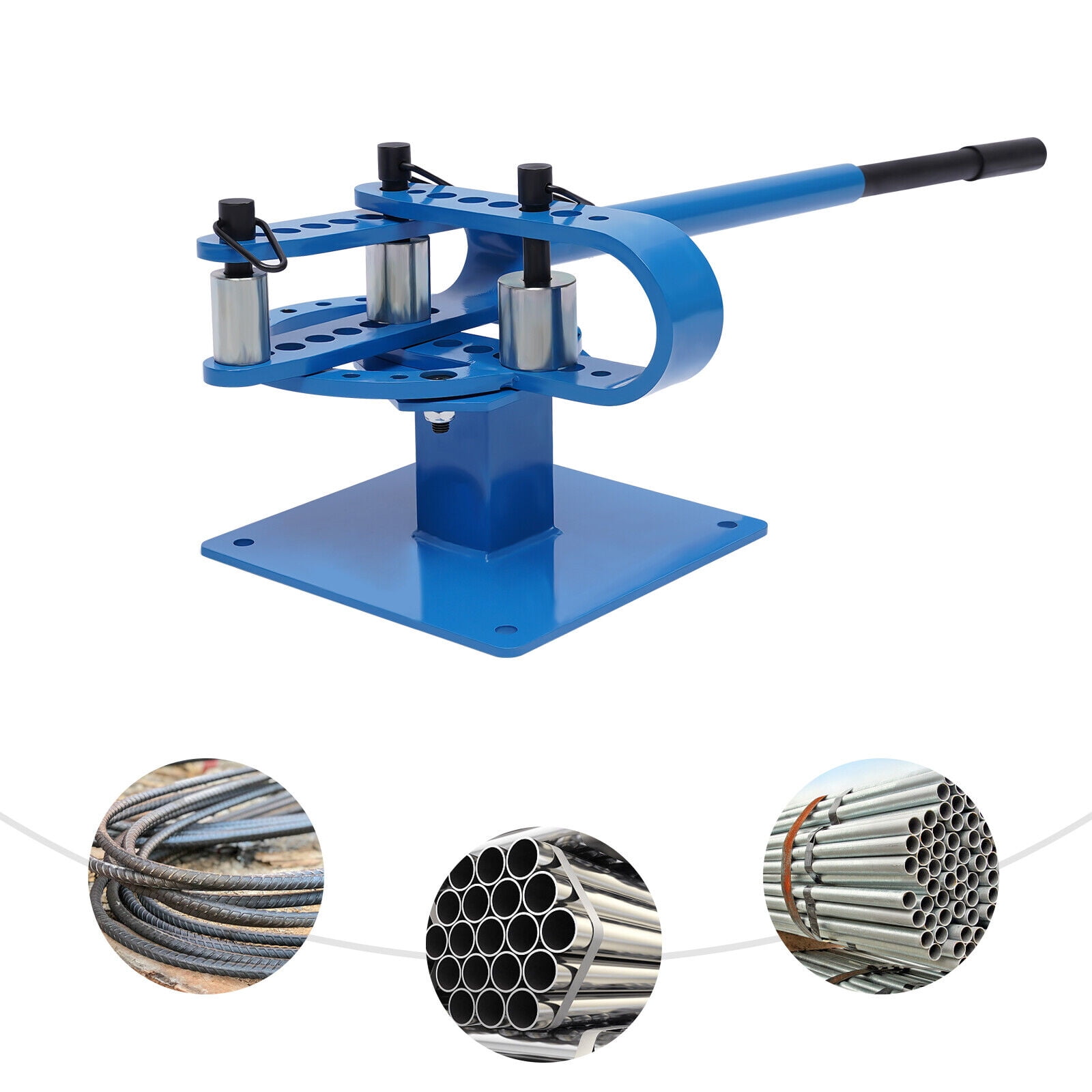 Manual Pipe Bender with 7 Dies Tubing Metal, Premium Pipe Tube Bender ...