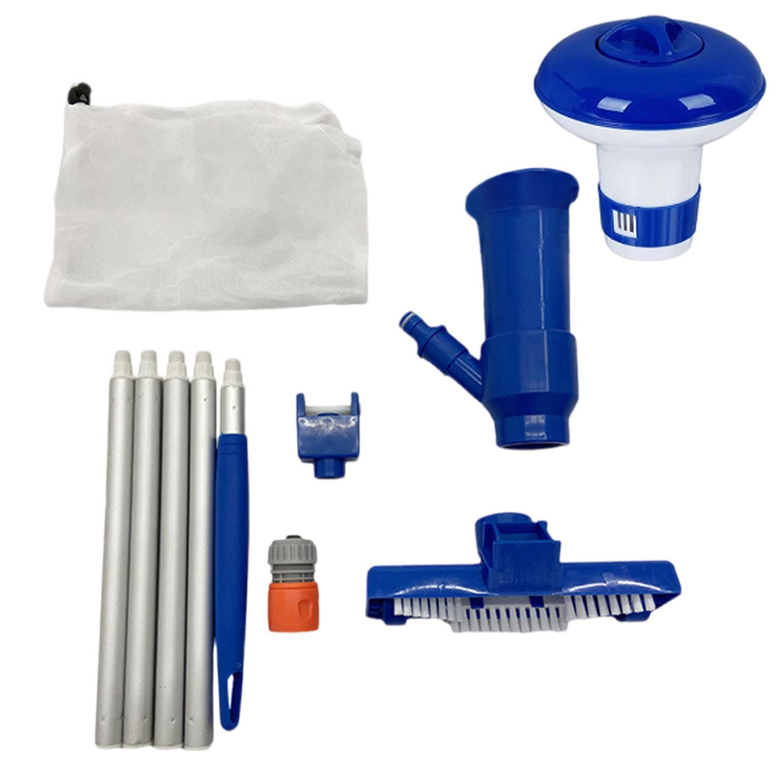 Manual Pool Vacuum Cleaner Kit – Portable Handheld Pool Cleaner with 1 ...