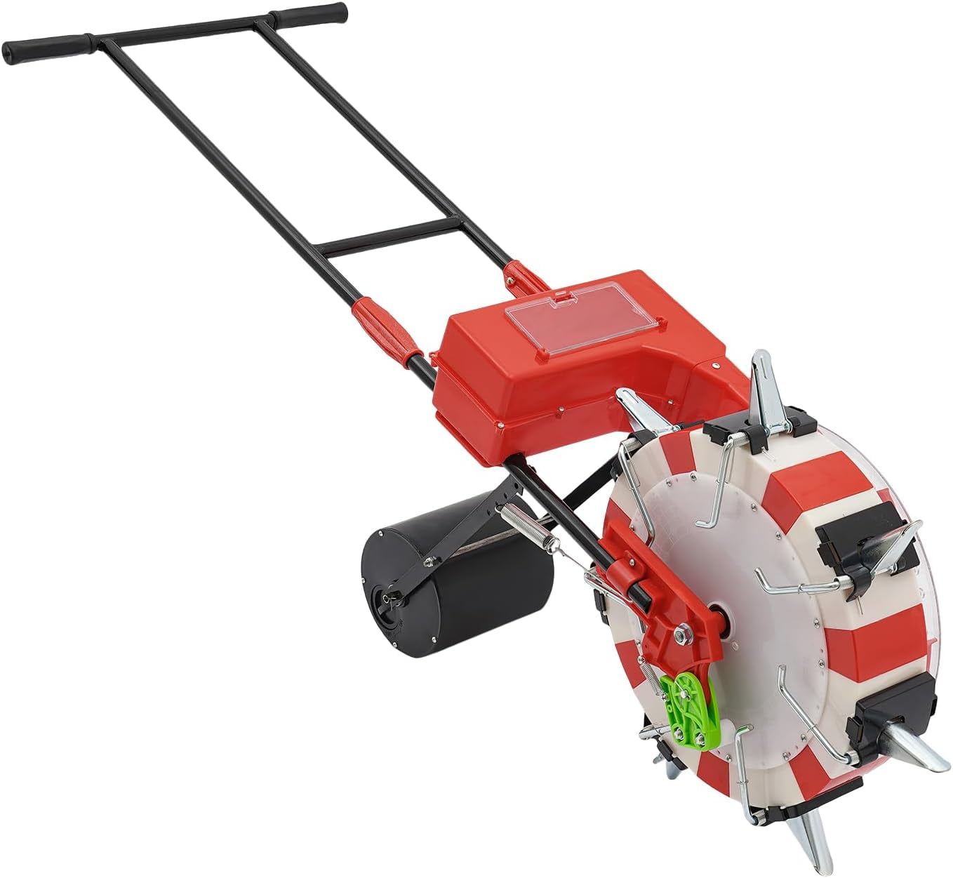 Manual Portable Garden Seeder Handheld Seeding Machine 7 Mouths Push ...