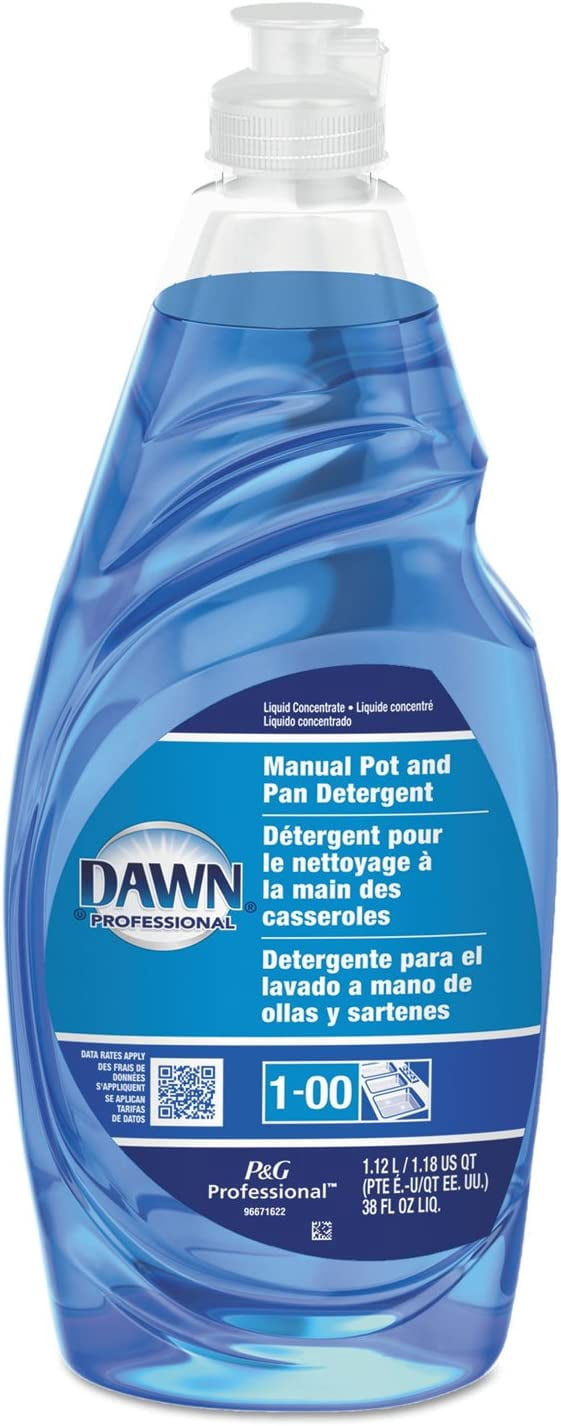 Manual Pot & Pan Dish Detergent, 38 oz Bottle, 8/Carton - Walmart.com