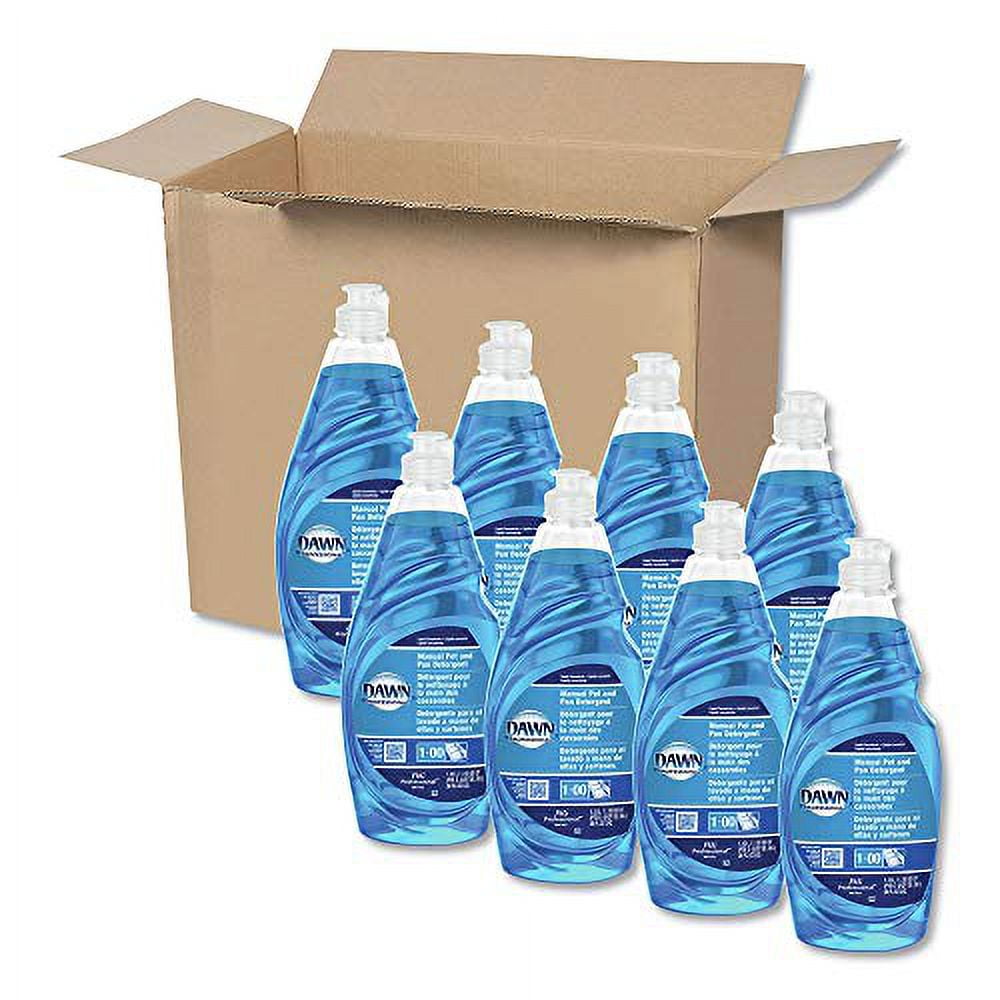 Manual Pot & Pan Dish Detergent, 38 oz Bottle, 8/Carton - Walmart.com