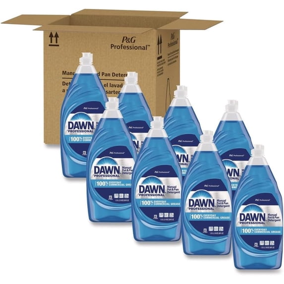 Manual Pot & Pan Dish Detergent, 38 oz Bottle, 8/Carton - Walmart.com