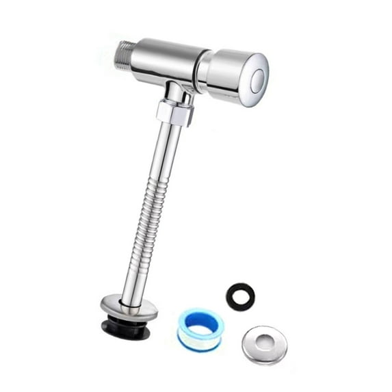 Manual Press Urinal Flushing Valves Long Lasting Erosion Proof Control ...