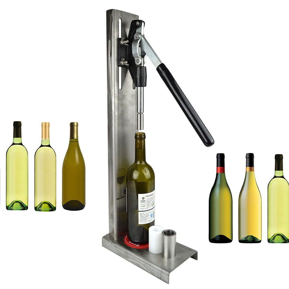 Mkyiongou Manual Pressure Wine Bottle Corking Machine, Stainless Steel ...
