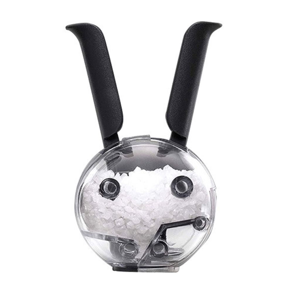 Manual Rabbit Ears Salt Pepper Mill Ball Shaped Mini Salt and Pepper ...