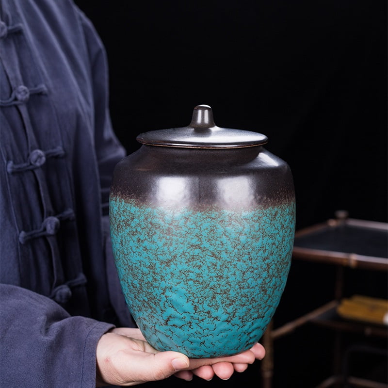 Manual Relief Display Burial Urns 8" Large-Sized Funeral Urn Cremation ...