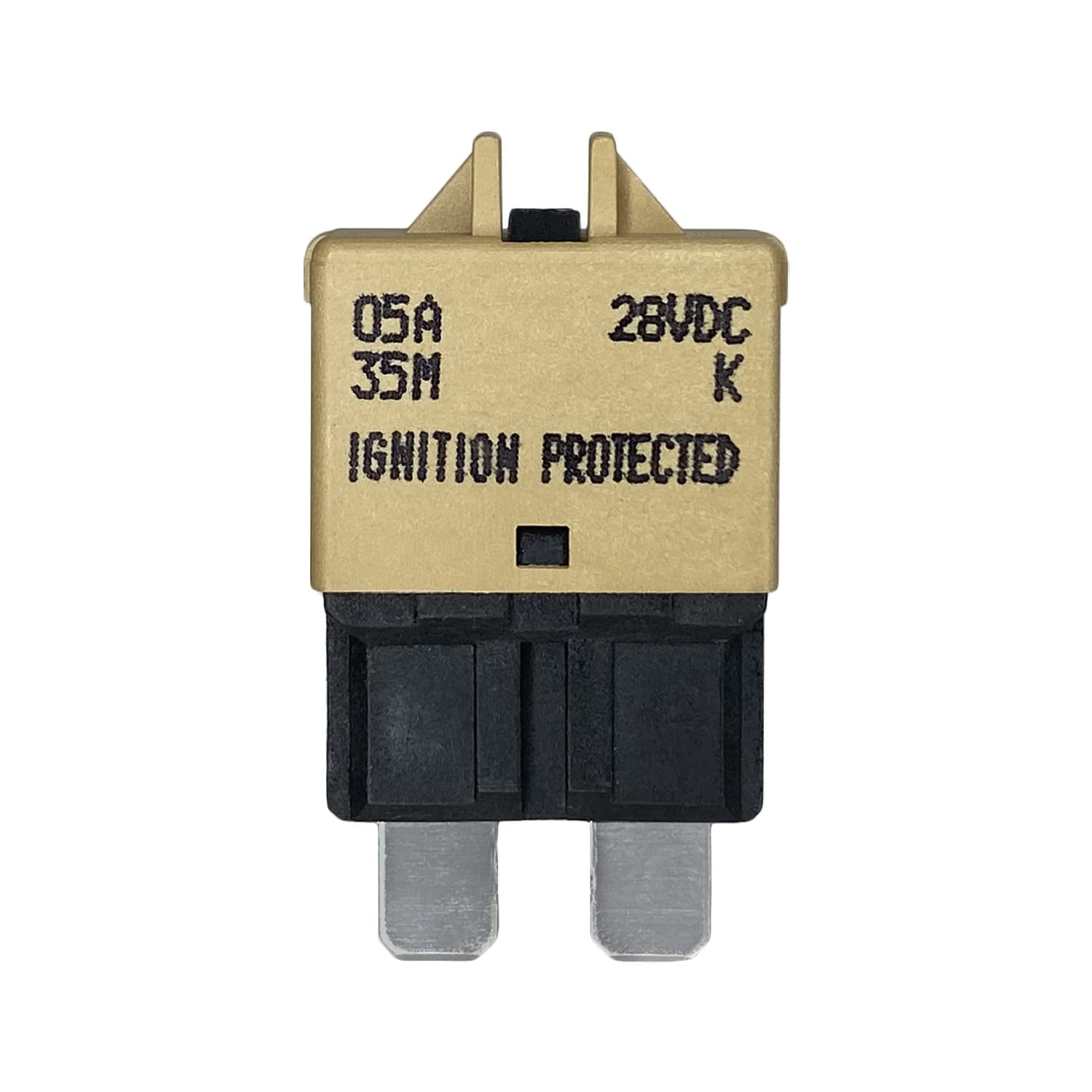 Manual Reset ATC/ATO 5 Amp Circuit Breaker Fuse for Automotive Marine ...