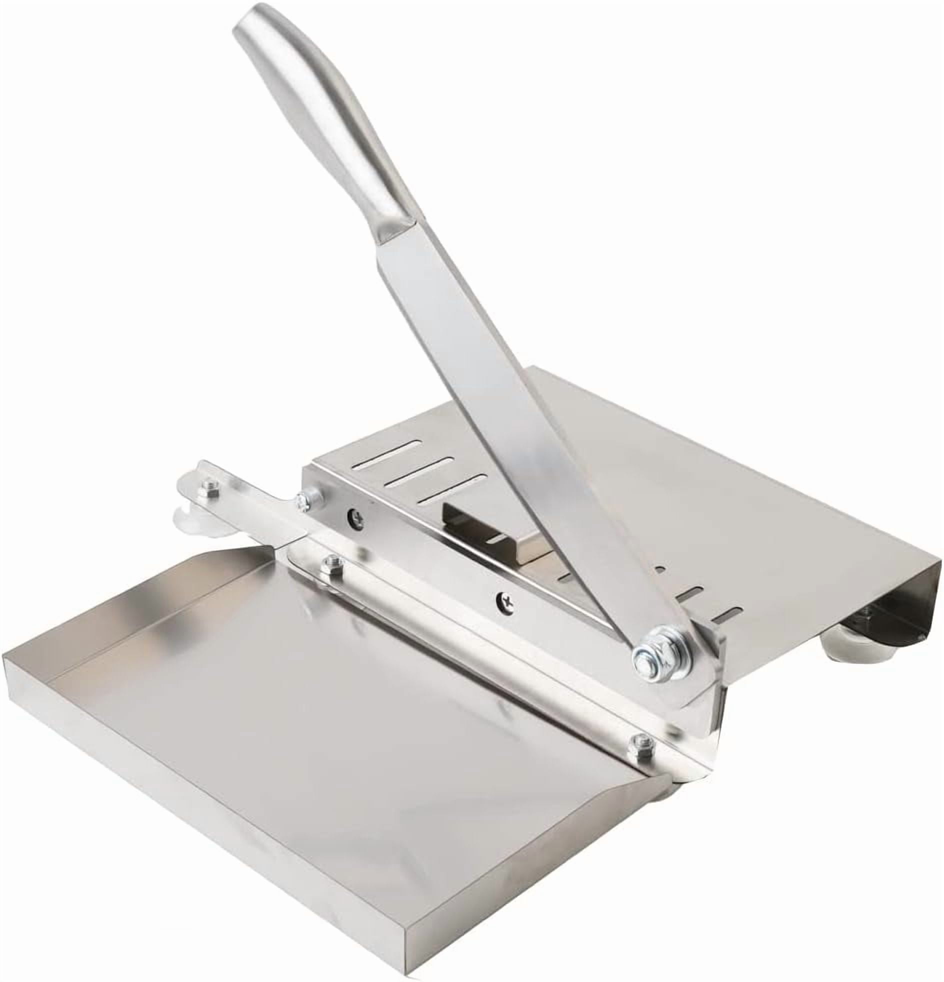 Manual Ribs Meat Chopper Slicer, Stainless Steel Hard Bone Cutter ...