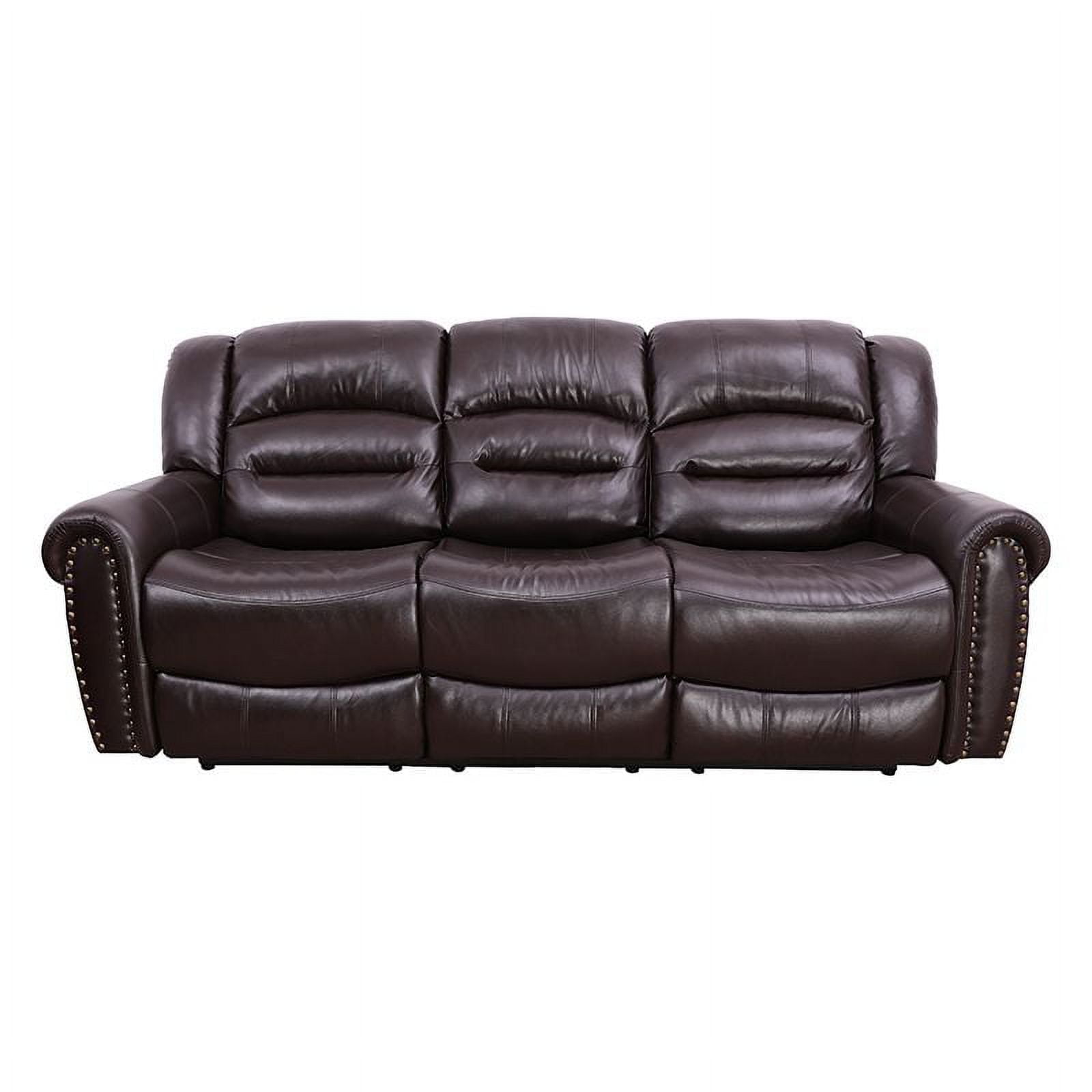 Manual Rivet Decorate Reclining Living Room Furniture Breathable ...