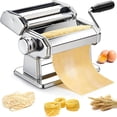 Manual Roller Pasta Maker | Stainless Steel Pasta Machine For Spaghetti ...