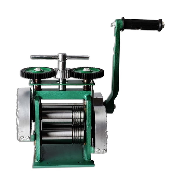 Manual Rolling Mill Machine: 3" Roller, Manual Combination, Flatten ...