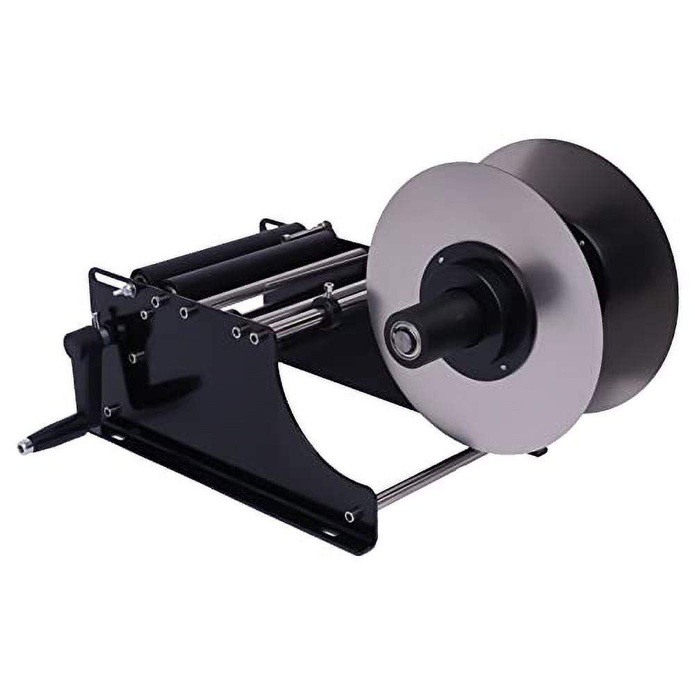 Manual Round Labeling Machine MT-30 Round Bottle Labeler with Handle, Glass Plastic Metal Cans ...