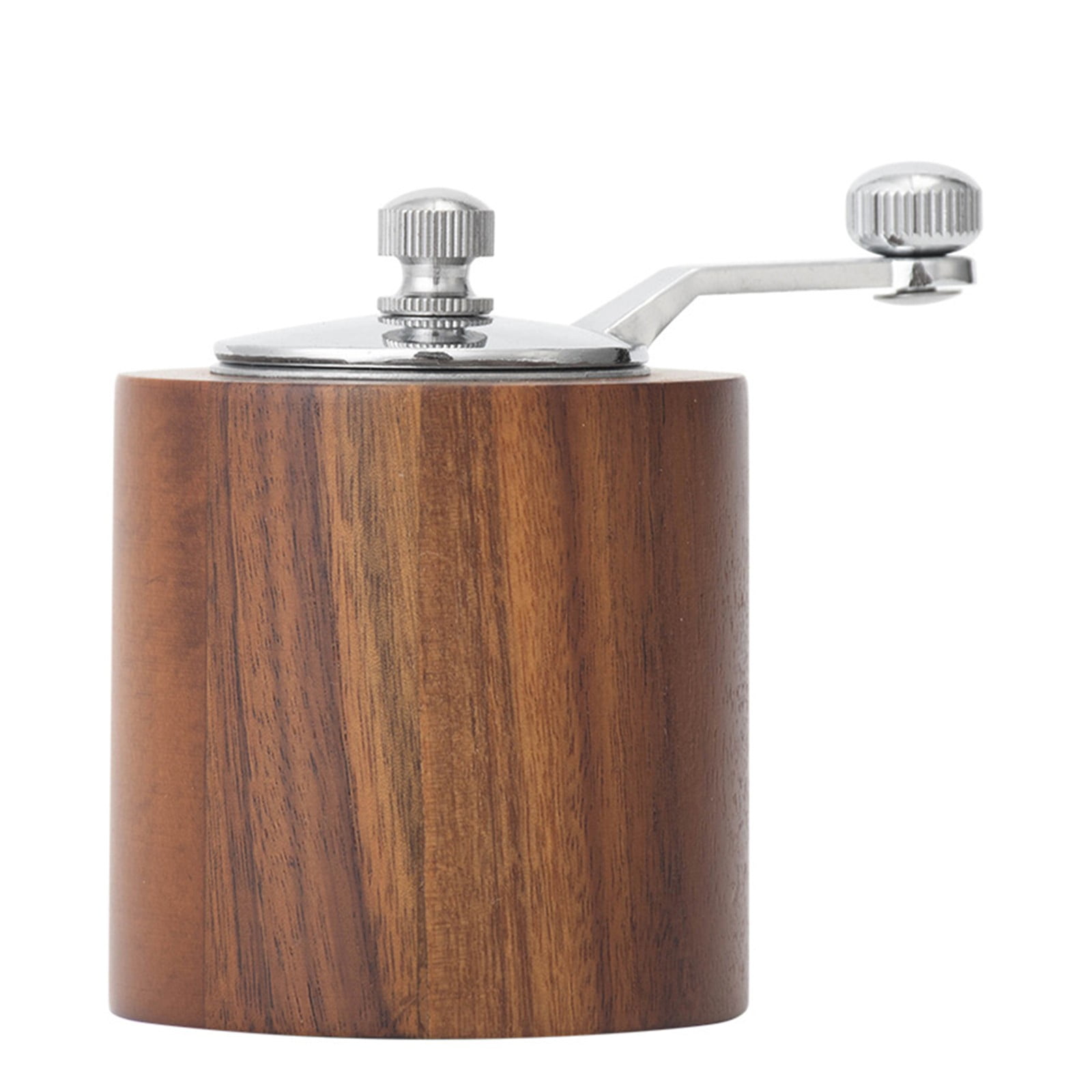Manual Salt Pepper Grinder Wooden Adjustable Spice Mill Bottle Coffee ...