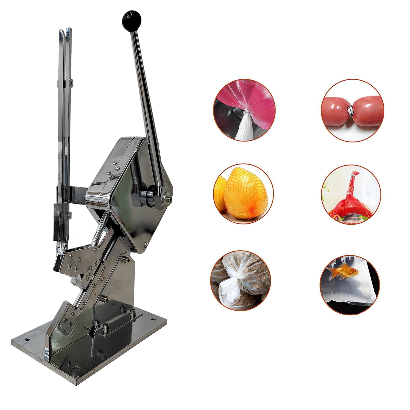 Manual Sausage Sealing Machine U-Shape Sausage Clipper Clipping Machine ...