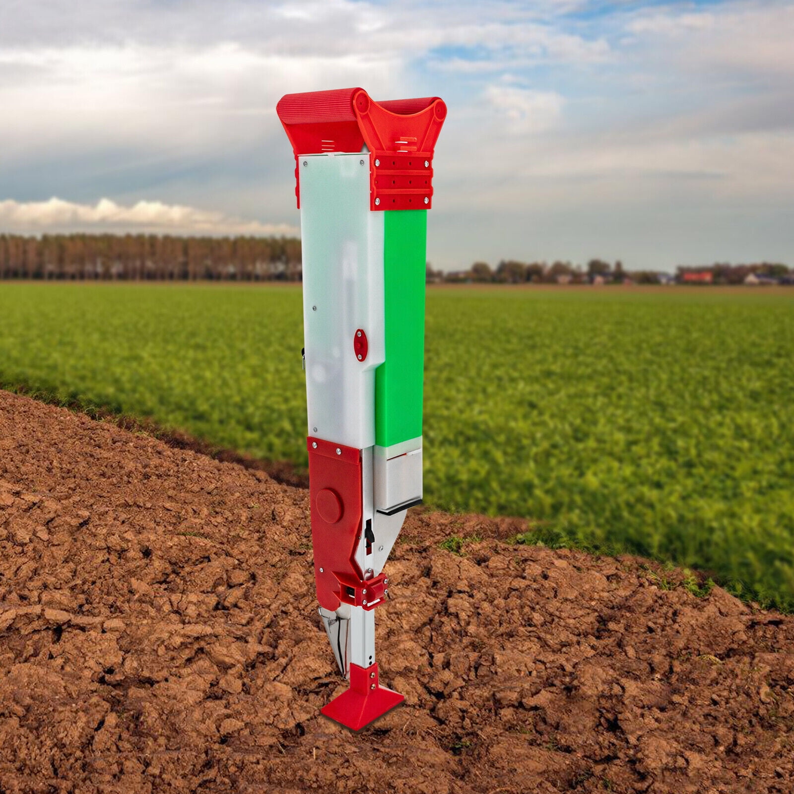 Manual Seeder, Handheld Peanut Corn Seeder Seed Fertilizer Vegetable Garden Efficient Planter ...