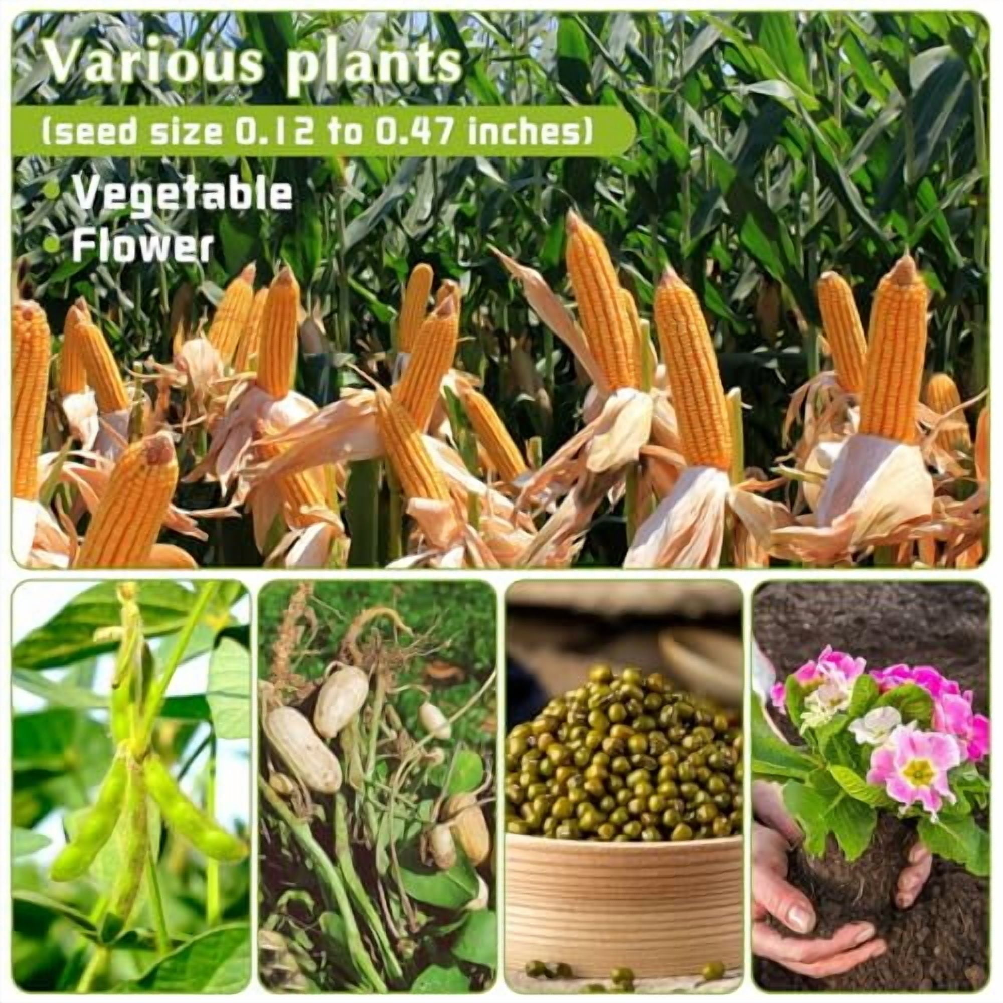 Manual Seeder Handheld Seeding Machine, 6-Beak Precision Manual Seeder ...