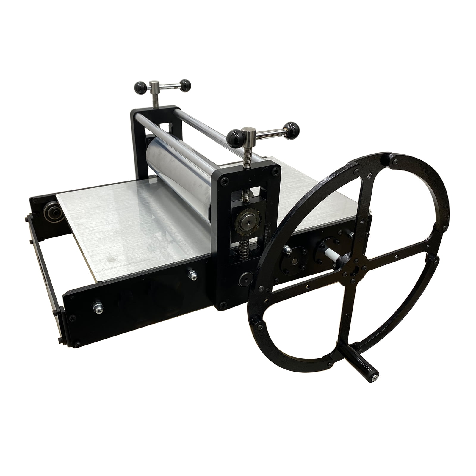 Manual Slab Roller Machine Portable Printmaking Machine Black Table ...