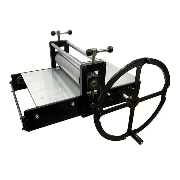 Manual Slab Roller Machine Portable Printmaking Machine Black Table ...