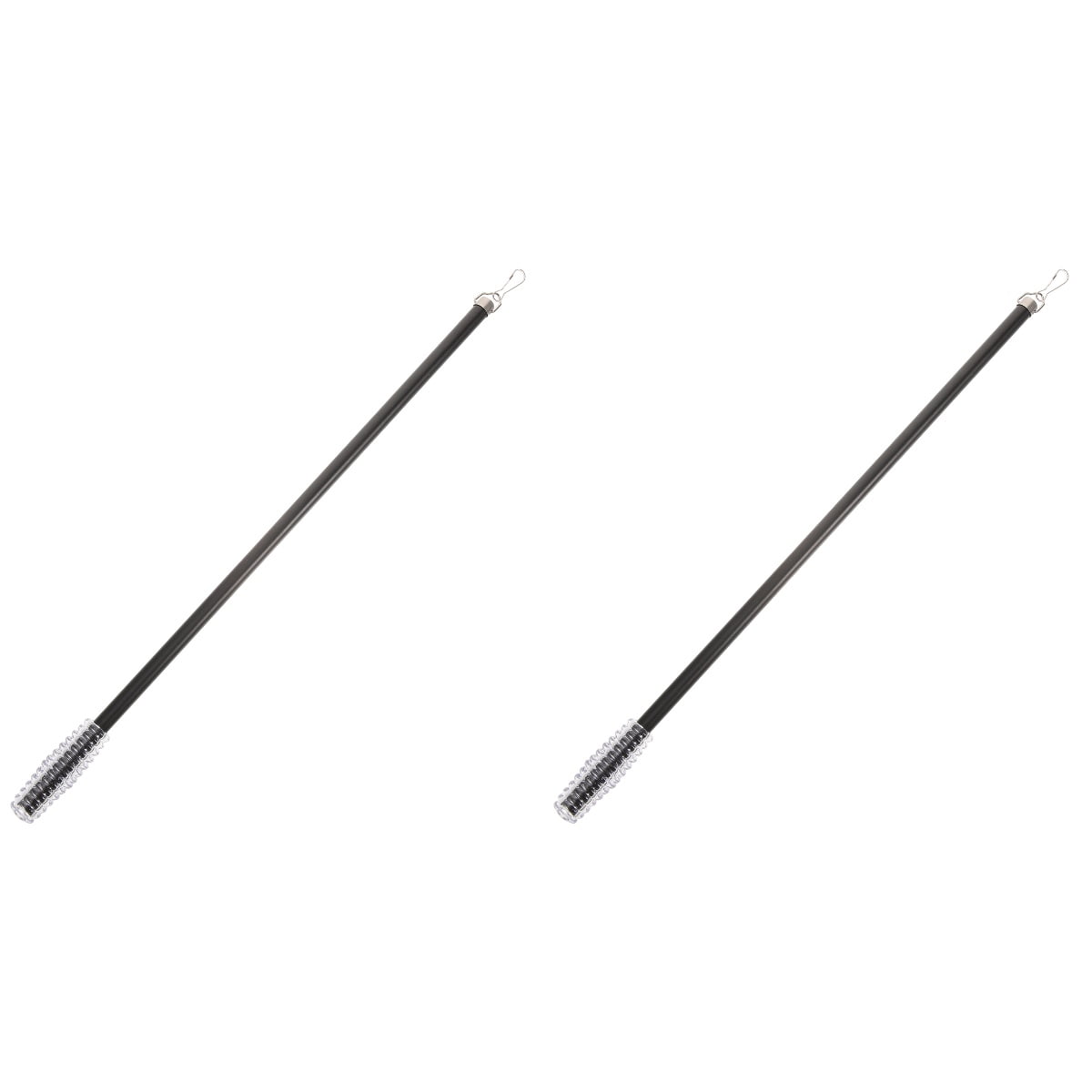 Manual Sliding Curtain Rod Small Pole 2 PCS Modern Drapery Pull Window ...