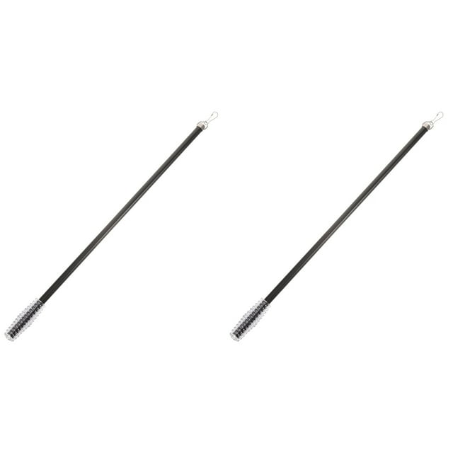 Manual Sliding Curtain Rod Small Pole 2 PCS Modern Drapery Pull Window ...