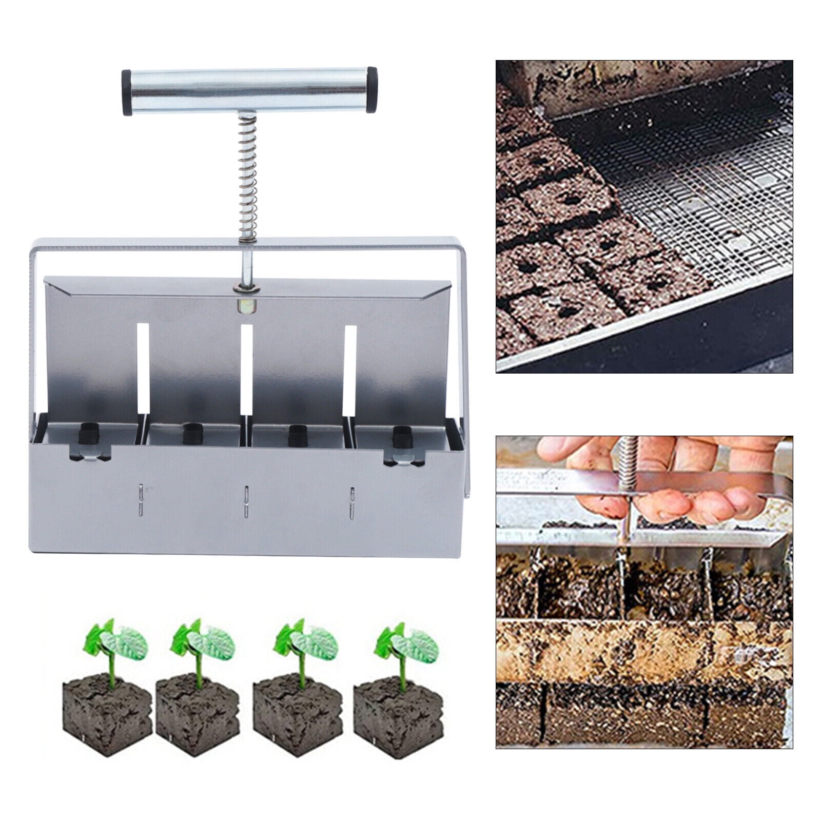 Manual Soil Block Maker Micro Soil Blocker Set Handheld Soil Blocking ...