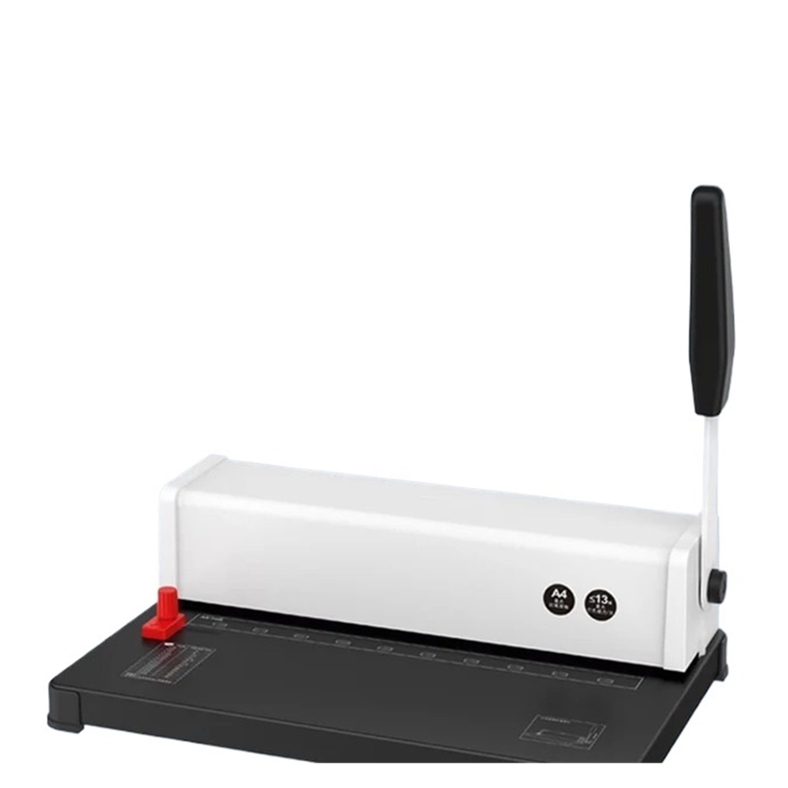 Manual Spiral Binding Machine 10 Hole Metal Paper Book File Punching ...