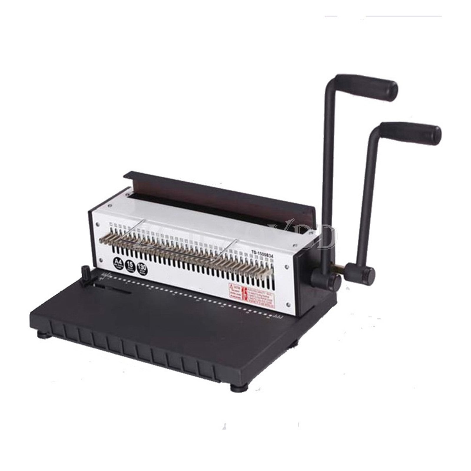 Manual Spiral Binding Machine Metal 34 Punching Square/Round 4 * 4mm ...