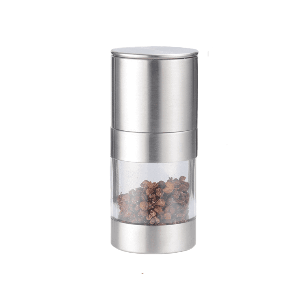Manual Stainless Steel Container Grinders Pepper Grinder Pepper Mill ...