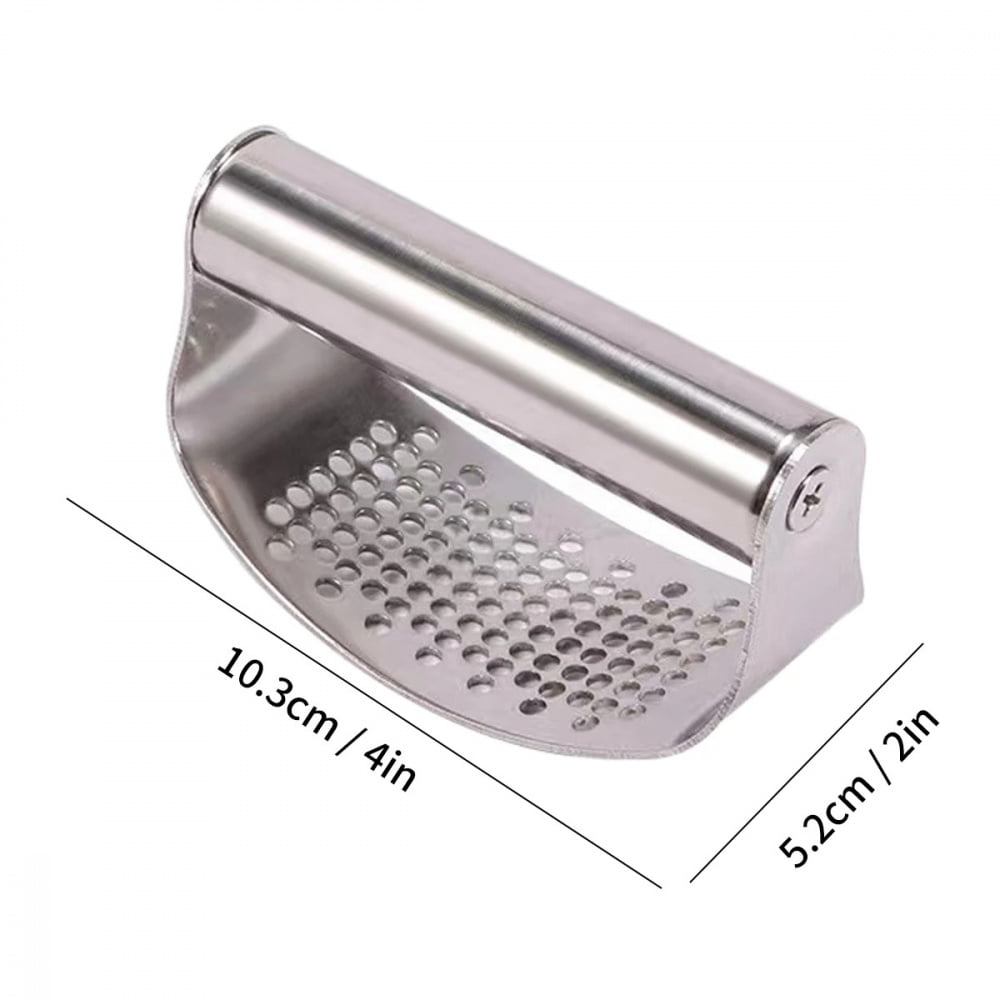 Manual Stainless Steel Garlic Press, Garlic Chopped Ginger Crusher For ...