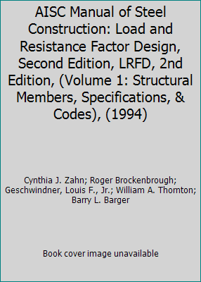 Pre-Owned Manual of Steel Construction Load and Resistance Factor ...