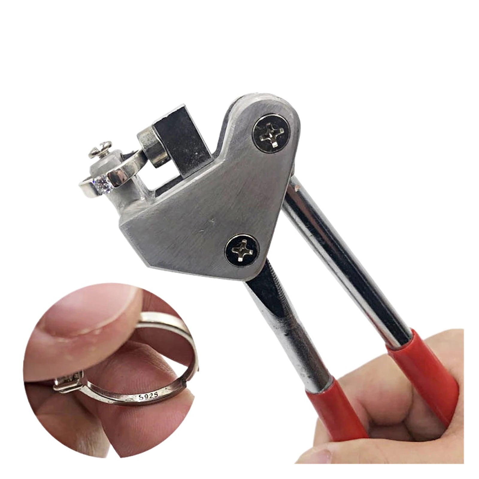 Manual Steel Ring Maker Pliers Marking Calipers Stamping Sealing Pliers ...