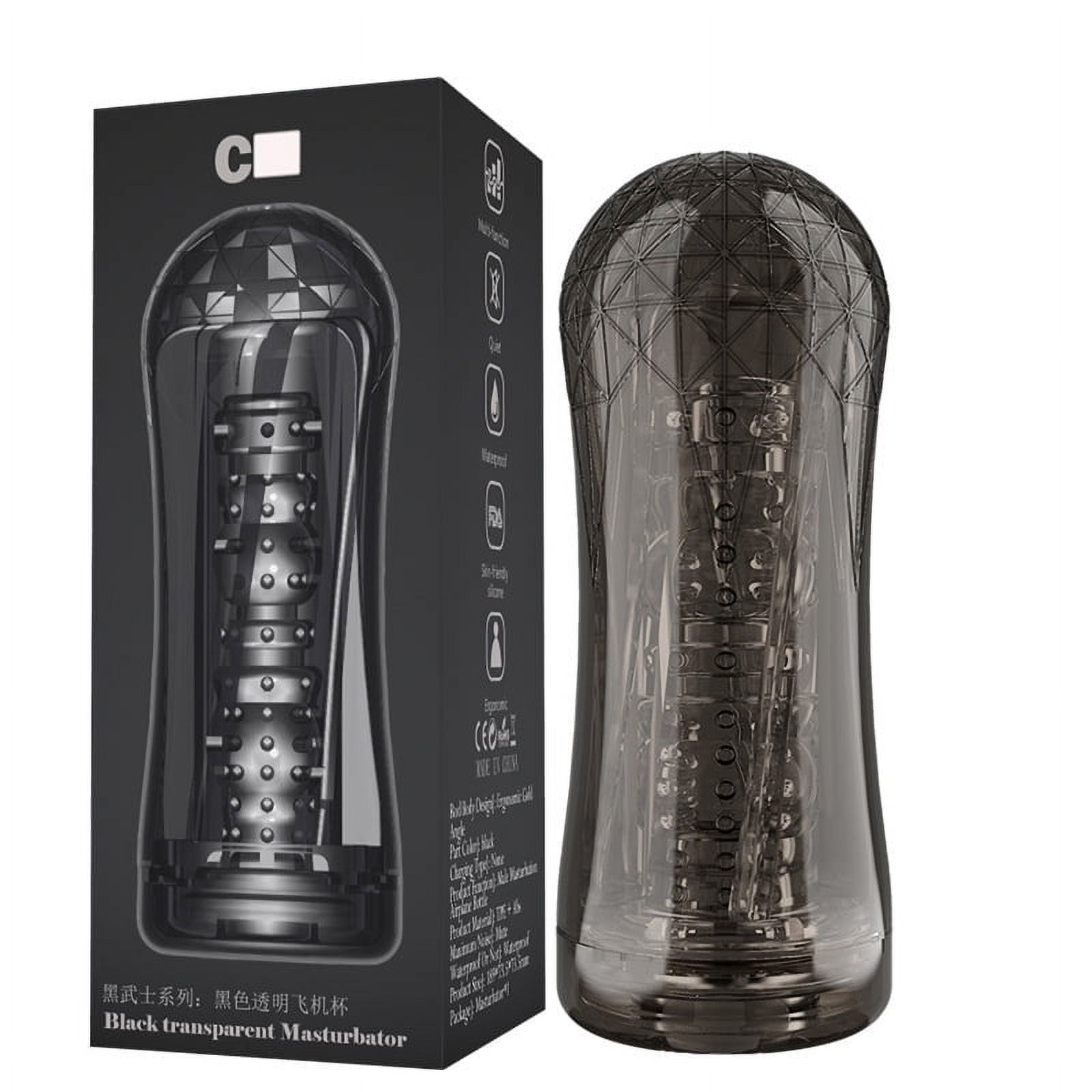 Manual Tpe Male Masturbators Male Stroker With 8d Texture Penis Ejaculation Masturbation Sleeve