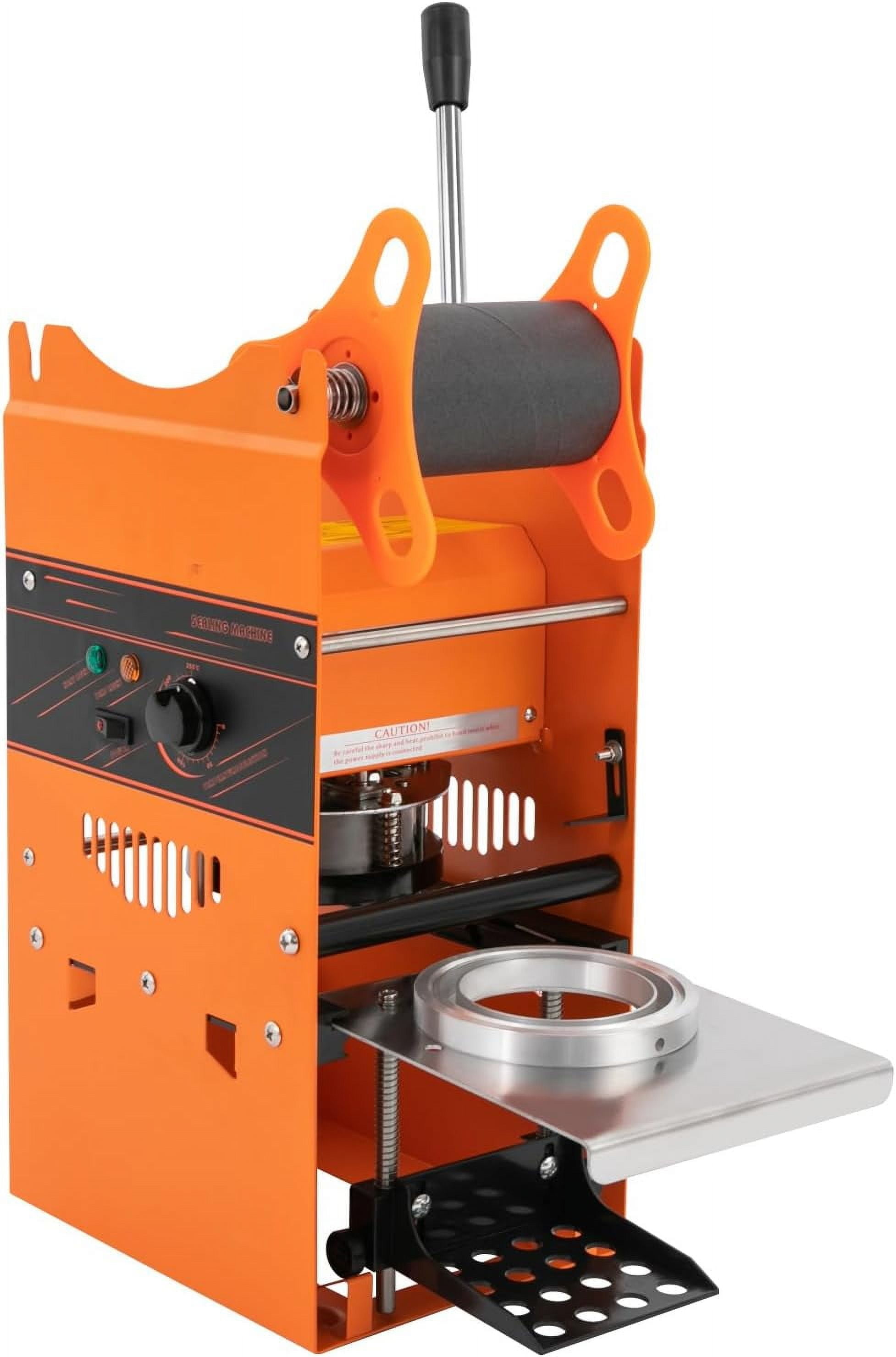 Manual Tea Cup Sealer Machine,300 Cup/h Manual Boba Tea Sealer Machine ...