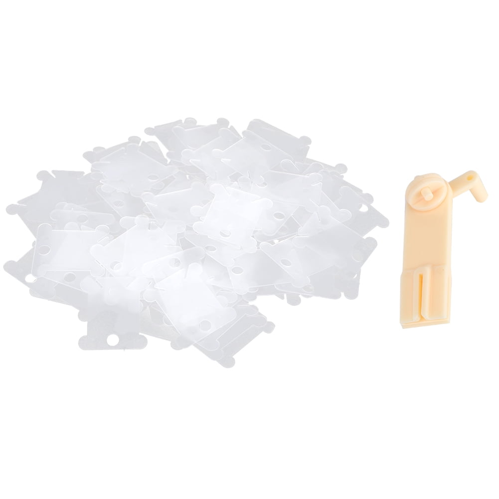 Manual Thread Bobbins Wool Winder Embroidery DIY Stitch 100PCS Winding ...