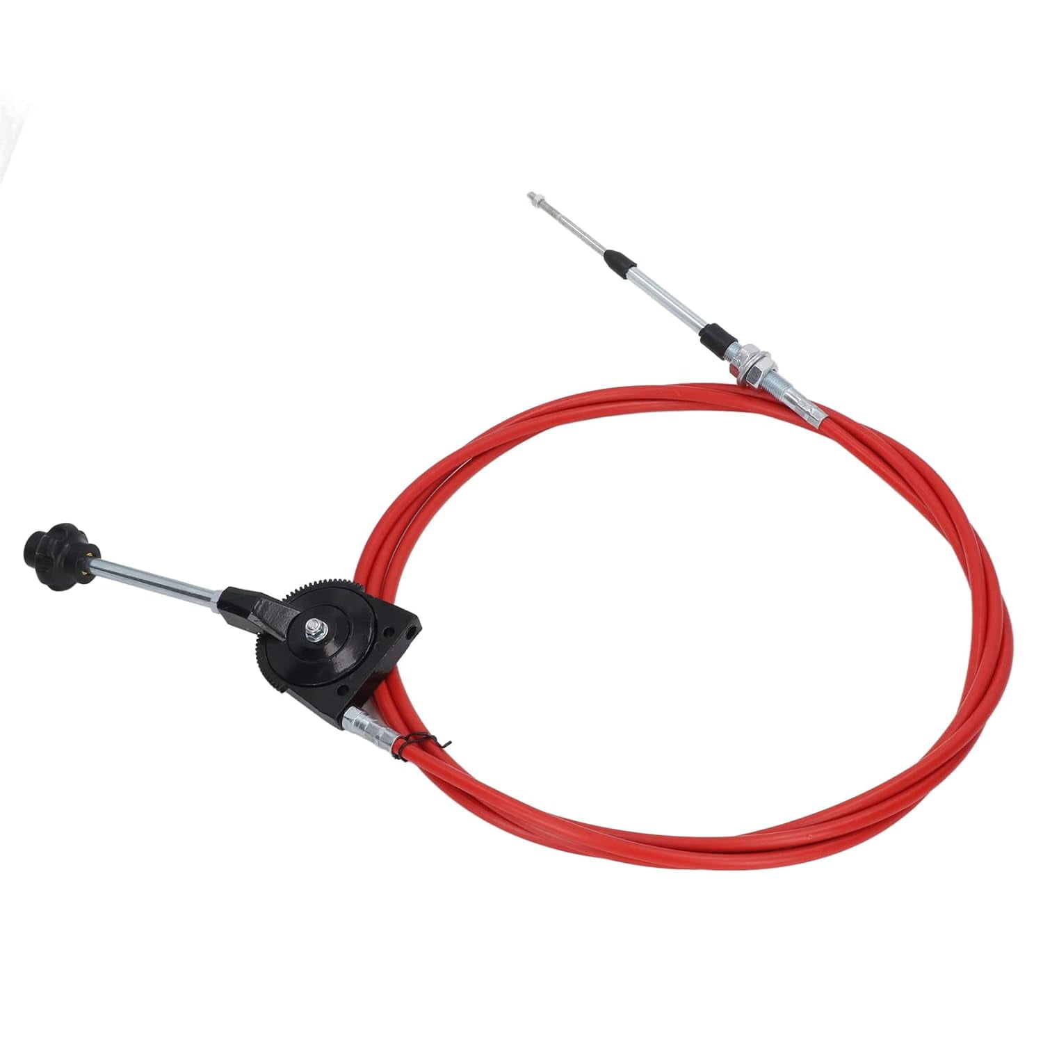 Manual Throttle Cable 4.5m Excavator Throttle Cable PU Stainless Steel ...