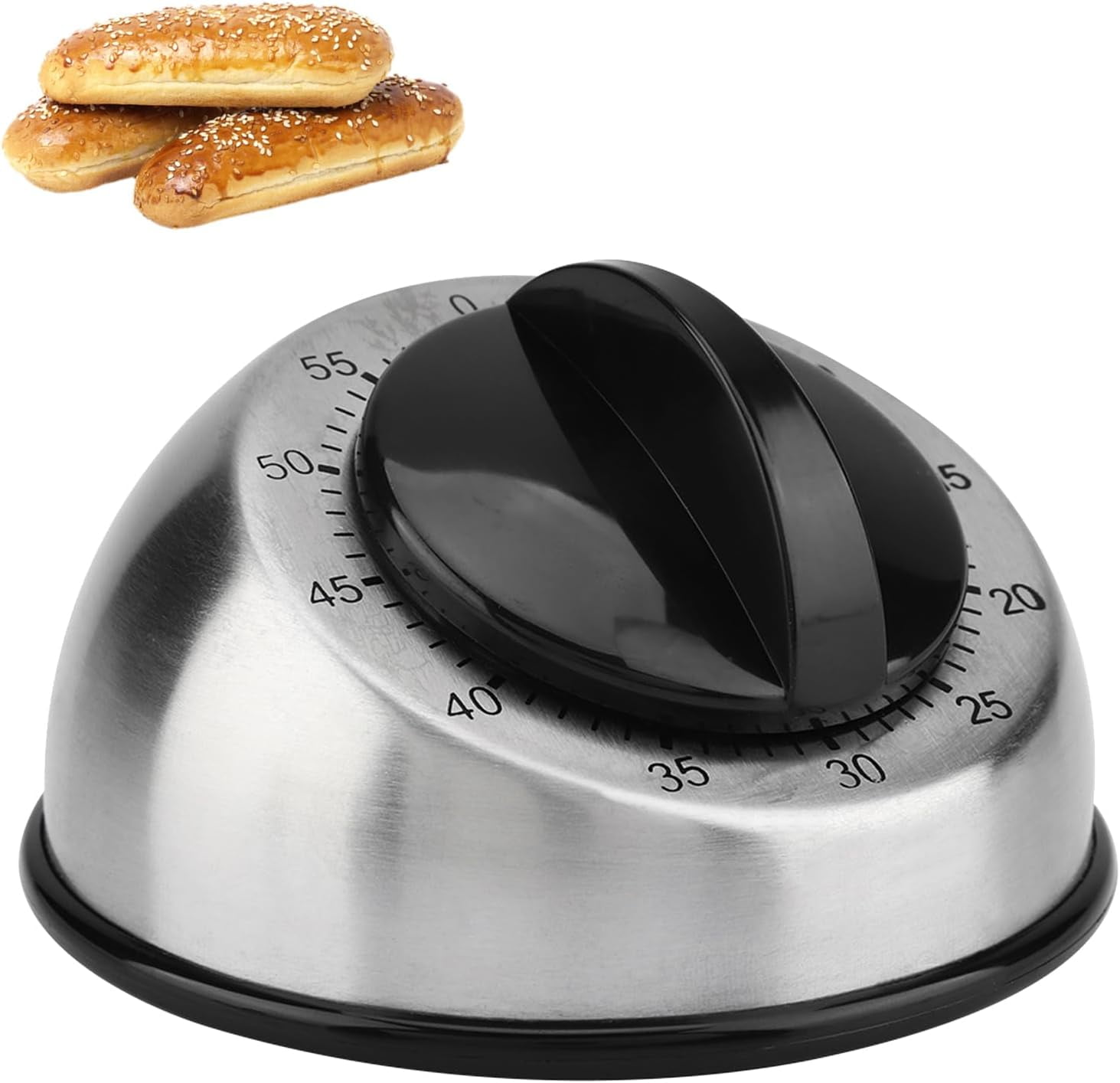 Manual Timer,Manual Kitchen Timer,Wind Up Timer,Light Weight Portable,Egg Timer,Waterproof ...