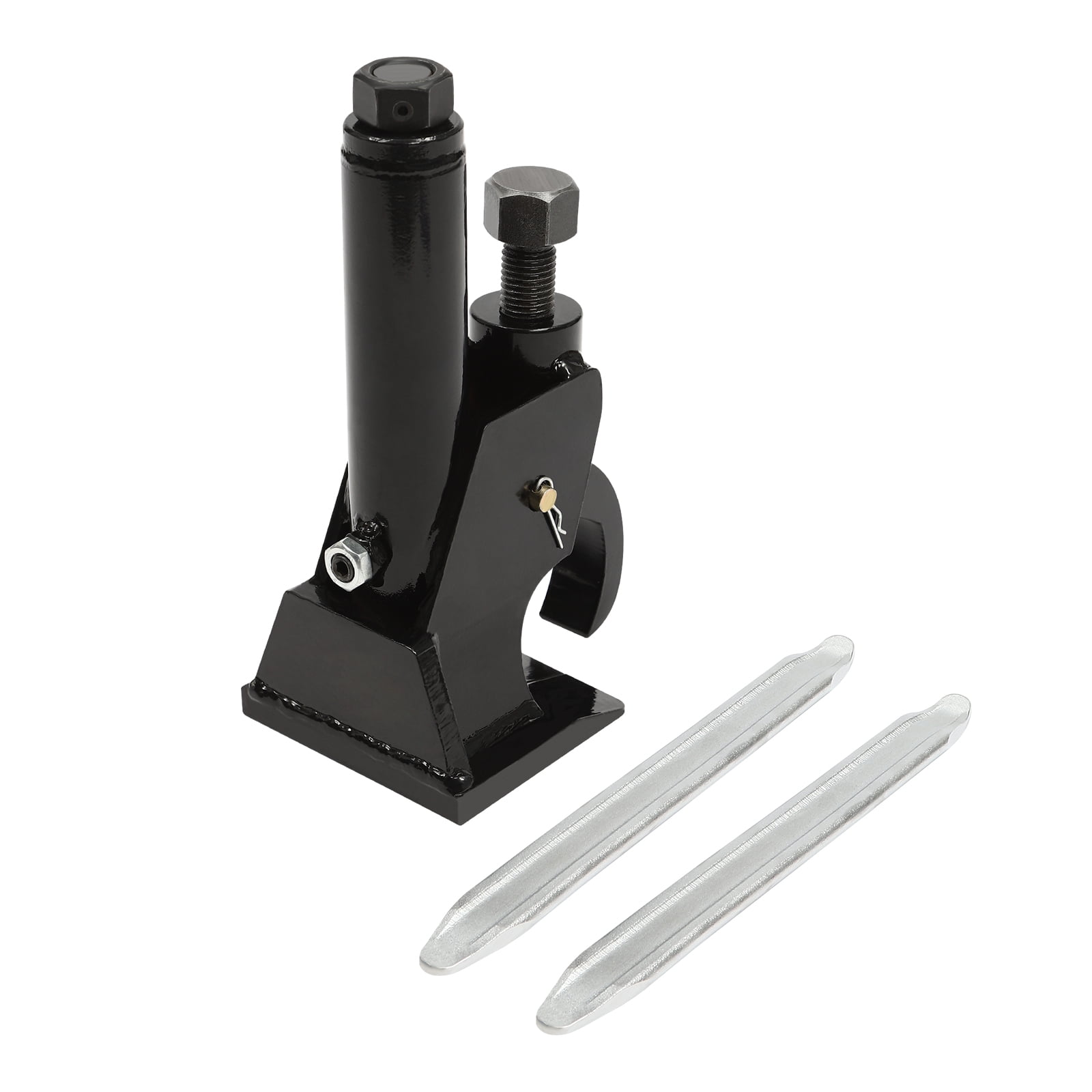 Manual Tire Bead Breaker with Heavy-duty Hook, Crowbars, and Hardened ...