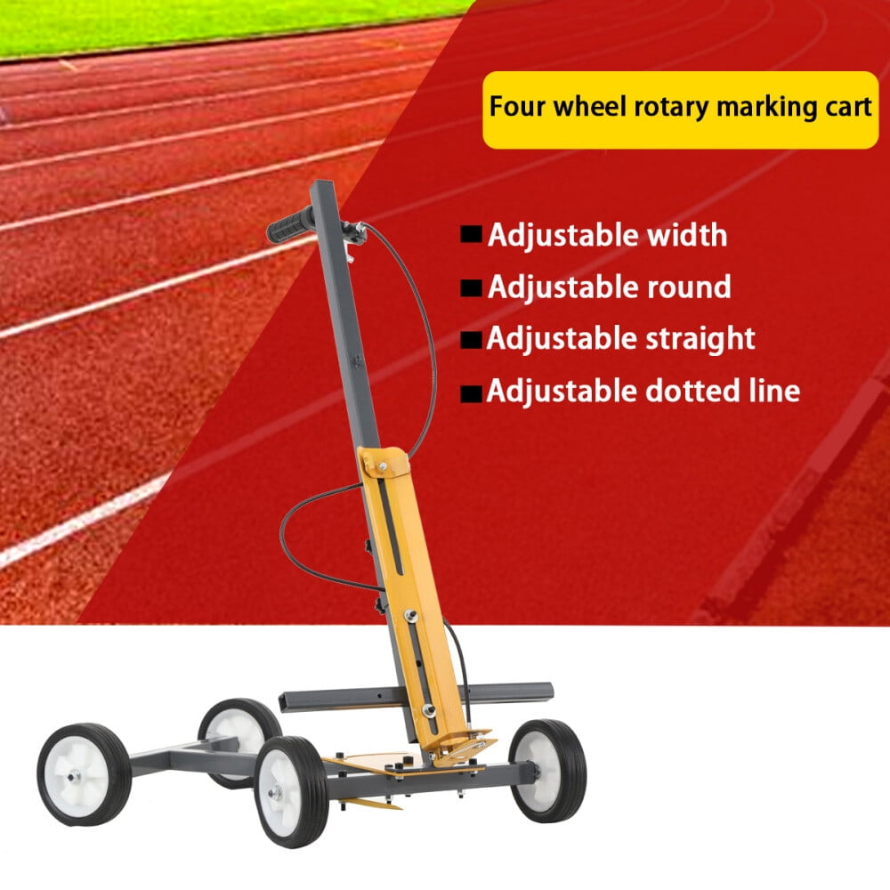 Manual Traffic Line Marking Machine Spray Tools Straight Circular Curve ...