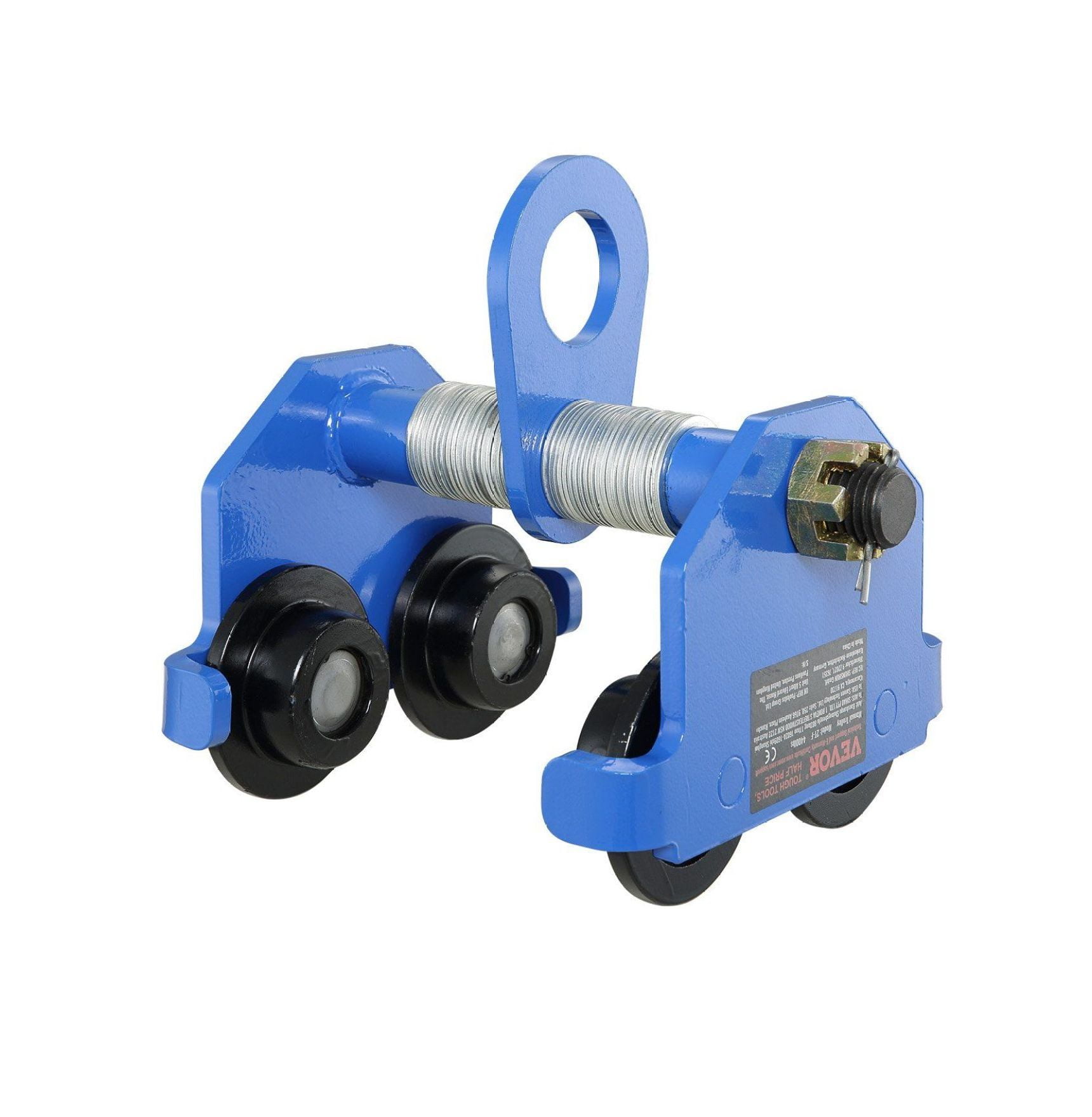 Manual Trolley 2200lbs, 1 Ton I-Beam Trolley, Adjustable 2.5-7", Heavy ...