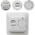 Manual Underfloor Heating Thermostats 220v 16a, Electric Underfloor ...