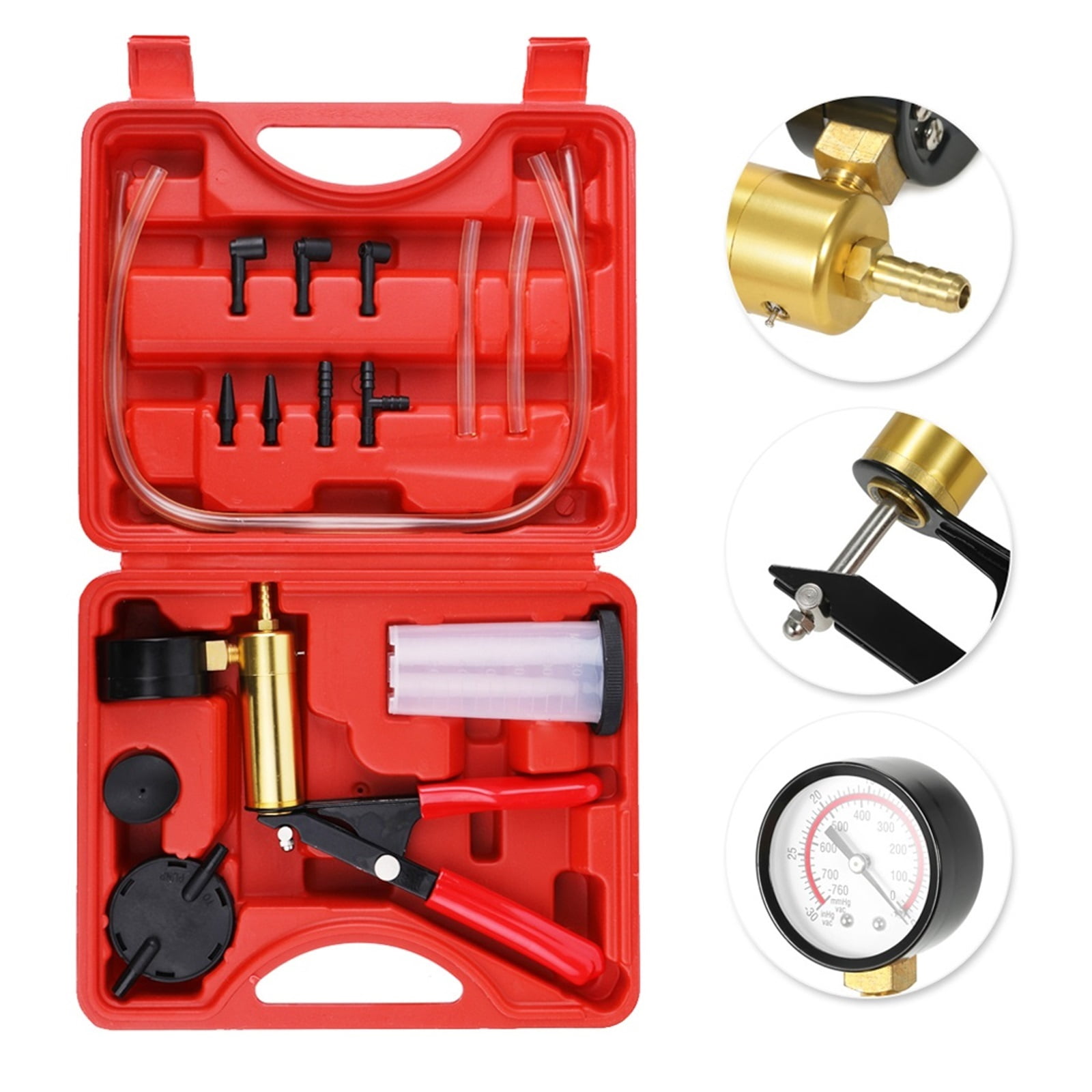 Manual Vacuum Bleeding Brake Fluid Bleeder Tools Vacuum Pistol Pump ...