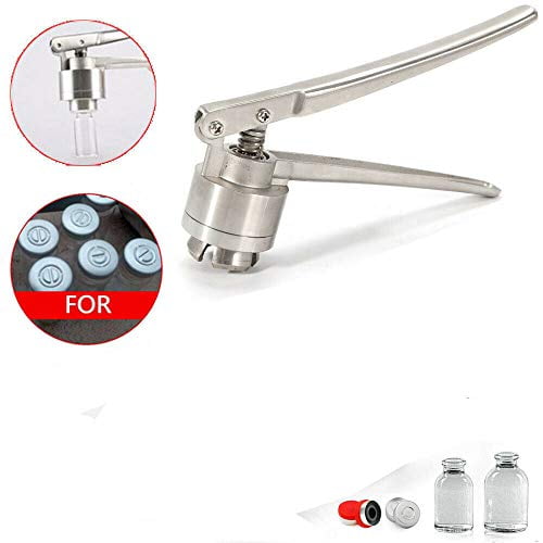 Manual Vial Crimper 20MM Medical Bottle Cap Crimping Tool Aluminum ...