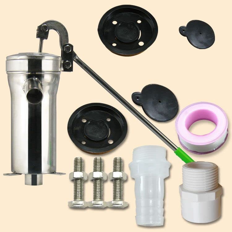 Manual Water Jet Pump - Stainless Steel Well Hand Shake Suction Pump ...