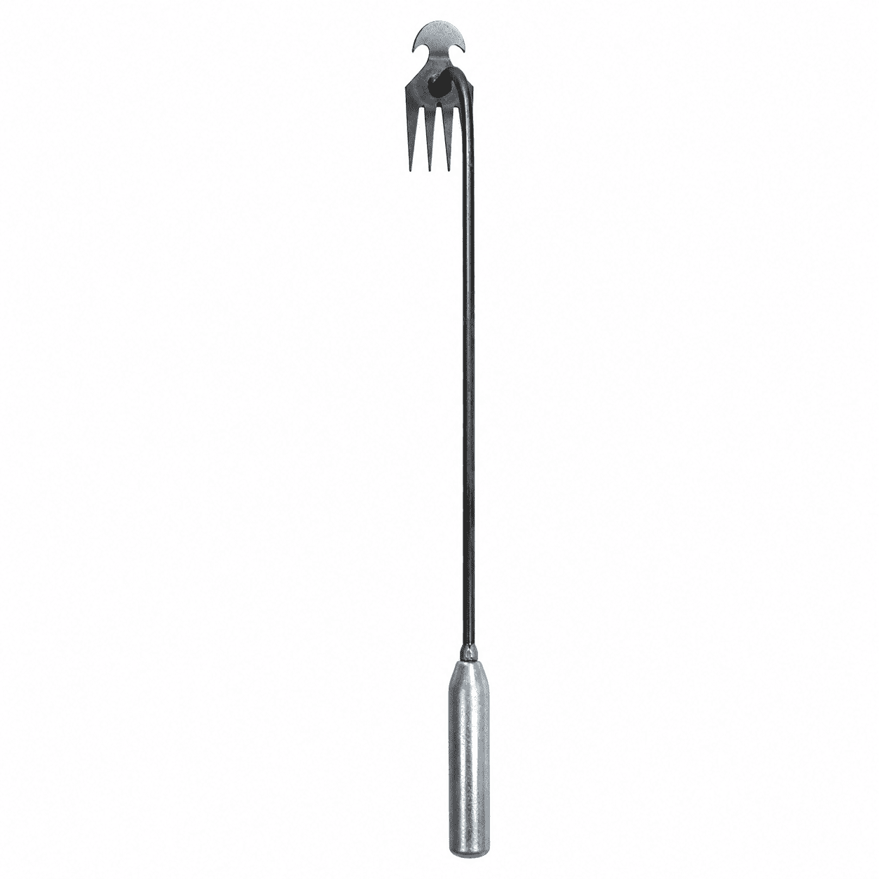 Manual Weed Puller Tool, 4-Tine Garden Hand Weeder for Root Removal ...