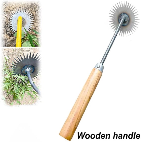 Manual Weed Remover Tool for Lawn and Garden Sun Flower Shape Teeth ...