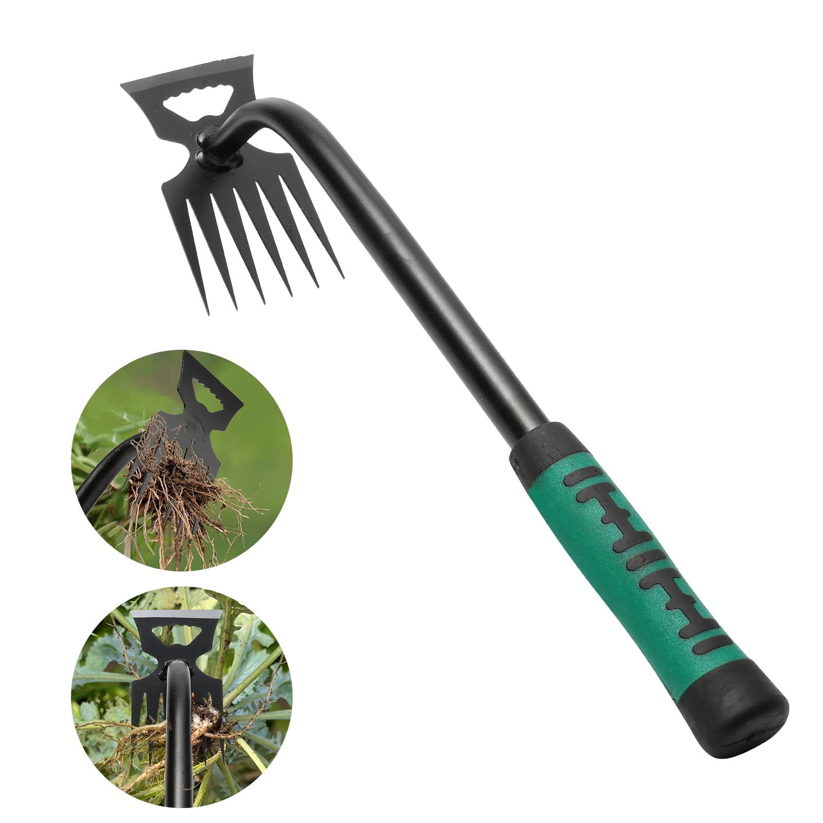 Manual Weeding Tool 6 Teethes, Professional Garden Hand Weeder ...