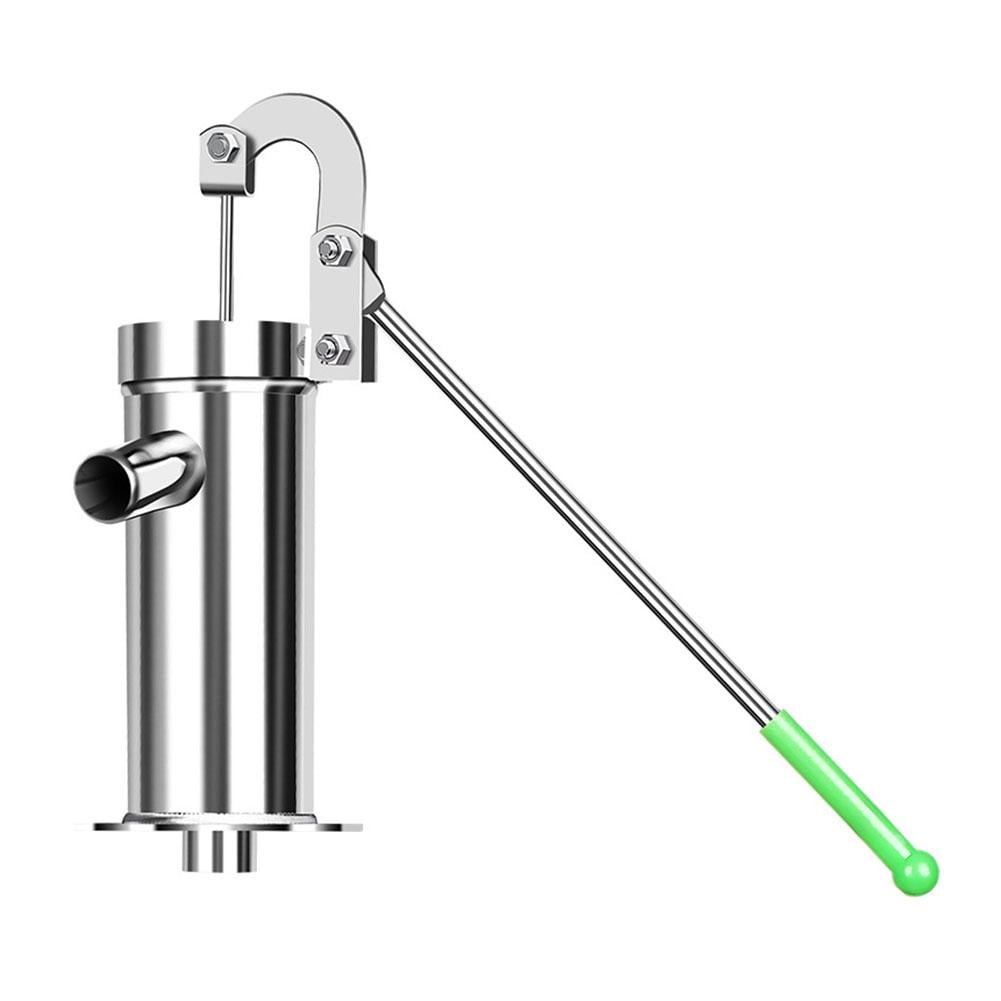 Manual Well Pump,Stainless Steel Deep Well Hand Pump,Ergonomic Handle ...