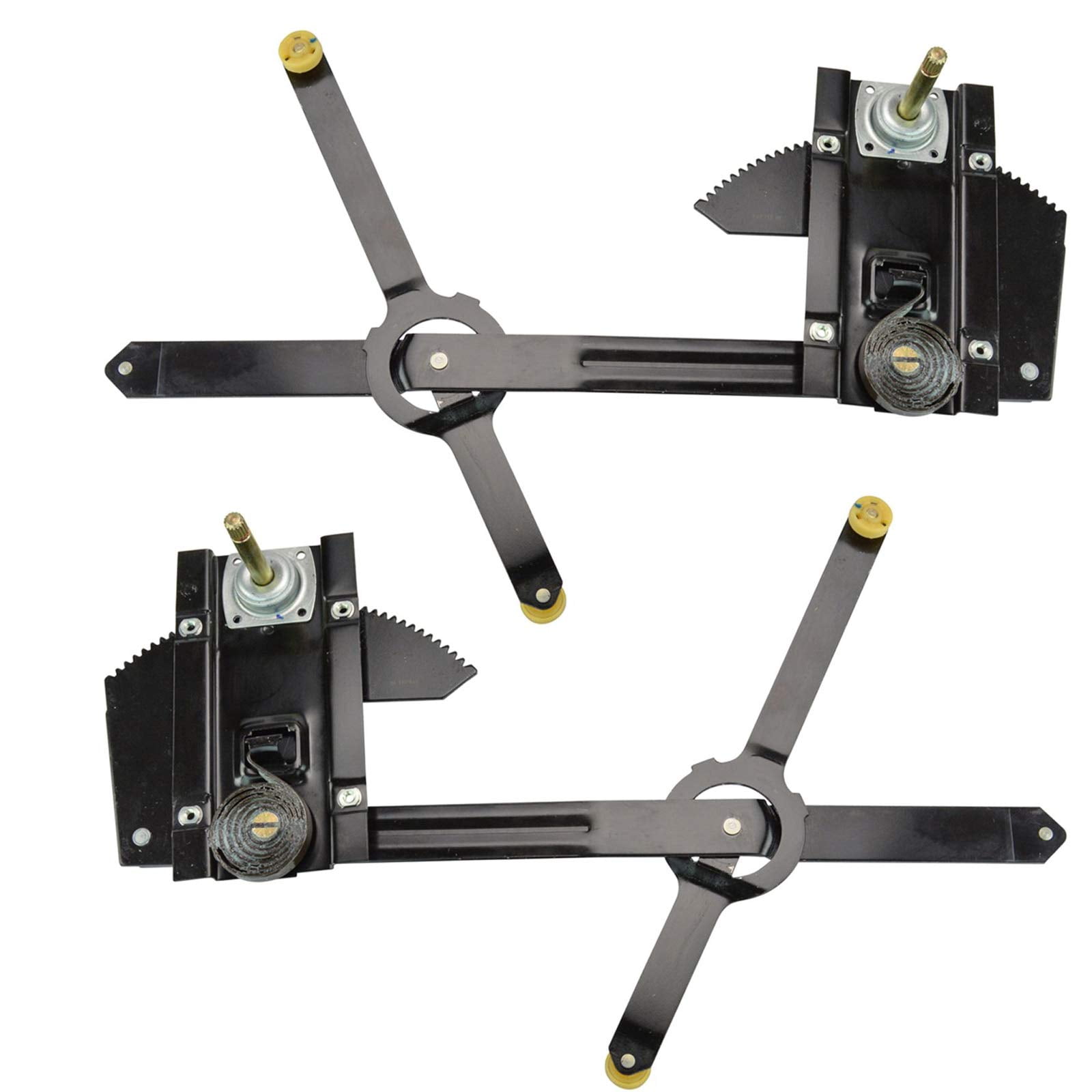 Manual Window Regulators Front Pair Set for Chevy GMC Pickup Truck ...